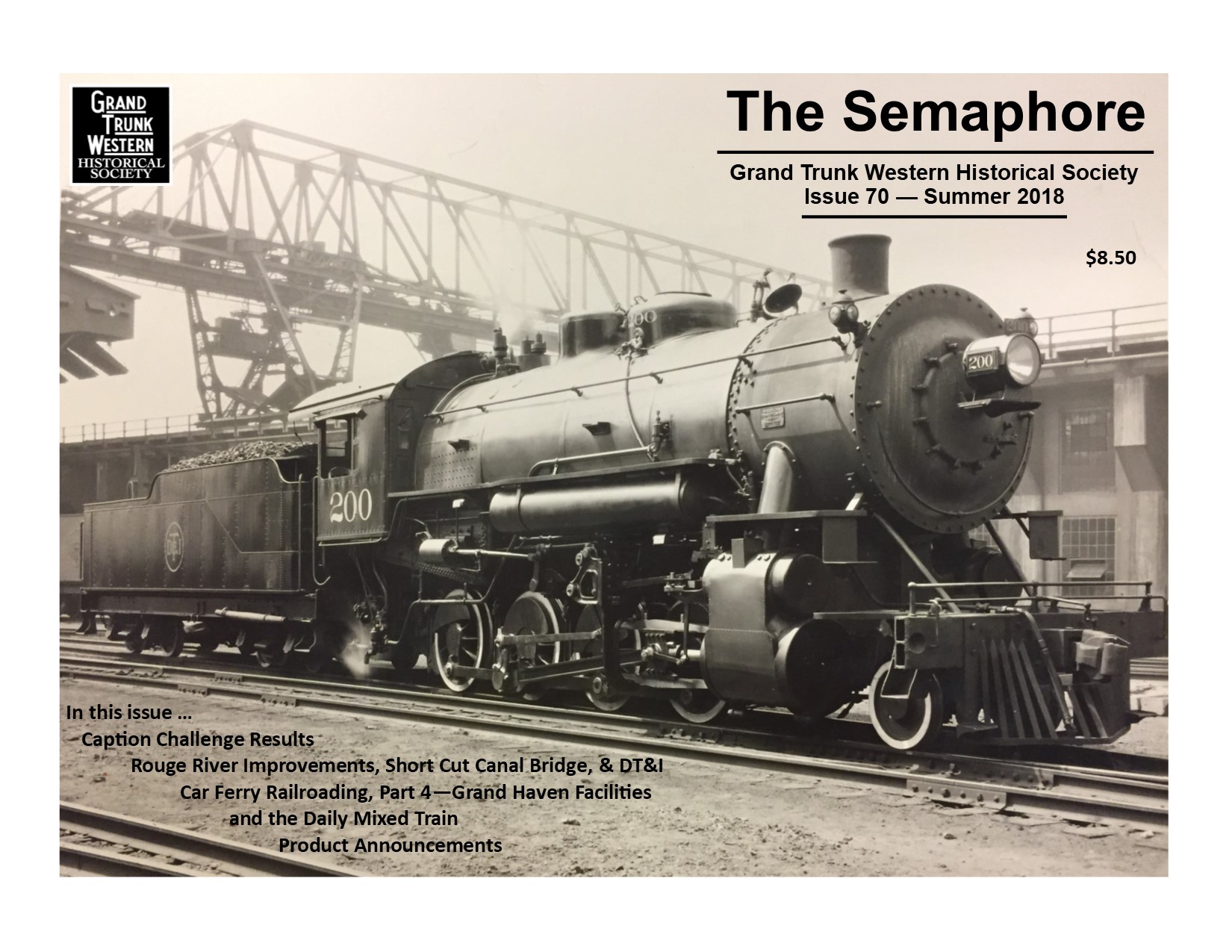 Semaphore Issue 70, Grand Trunk Western Historical Society: Semaphore ...