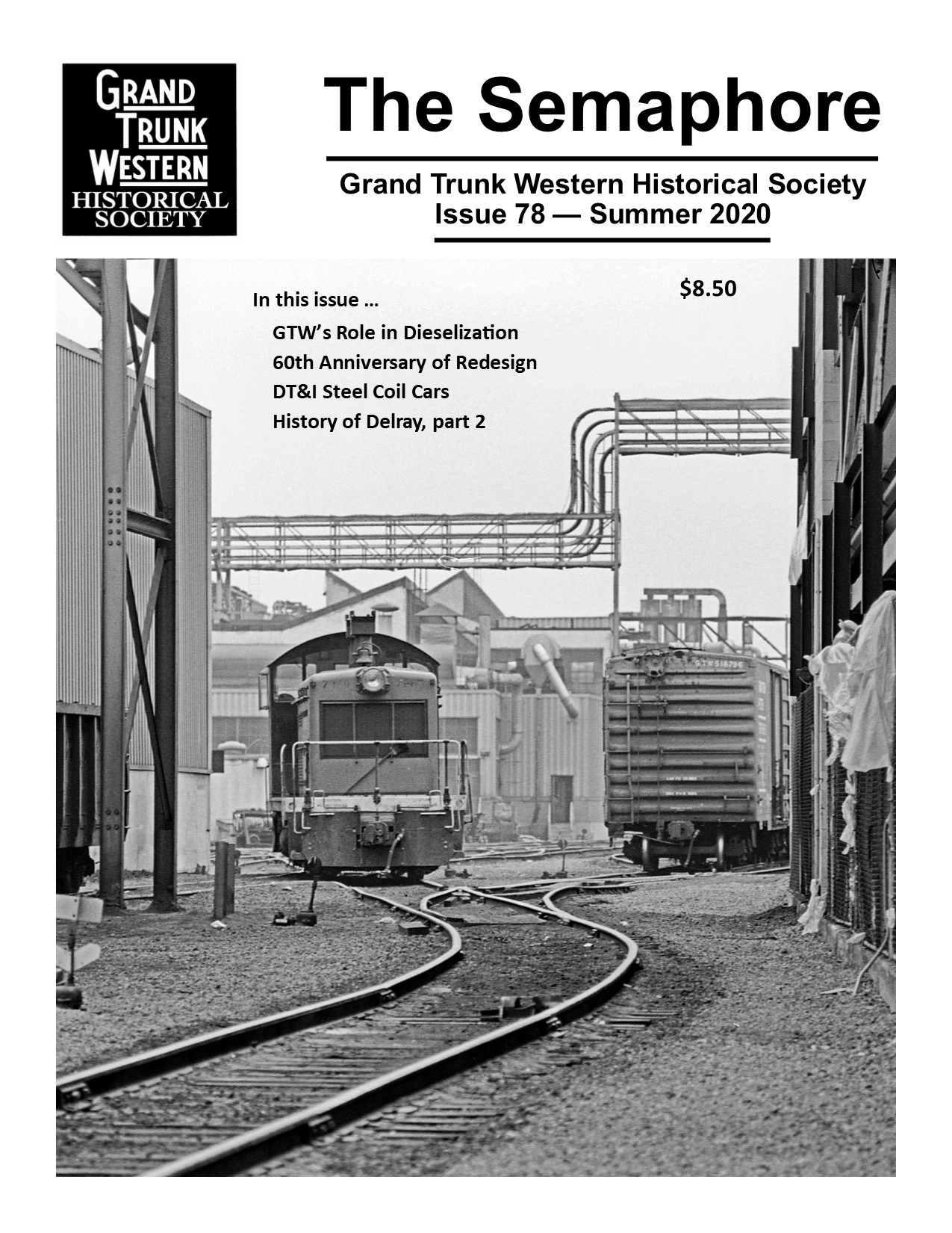 Semaphore Issue 78, Grand Trunk Western Historical Society: Semaphore ...