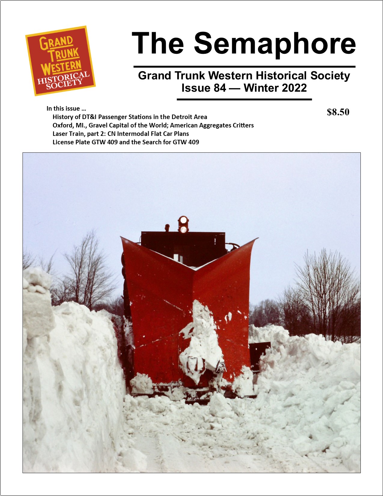 Semaphore Issue 84, Grand Trunk Western Historical Society: Semaphore ...